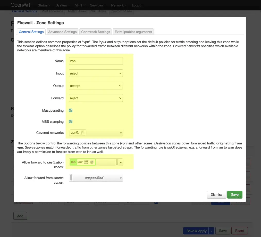 Configuring a Privacy VPN with OpenVPN on OpenWrt With LuCI
